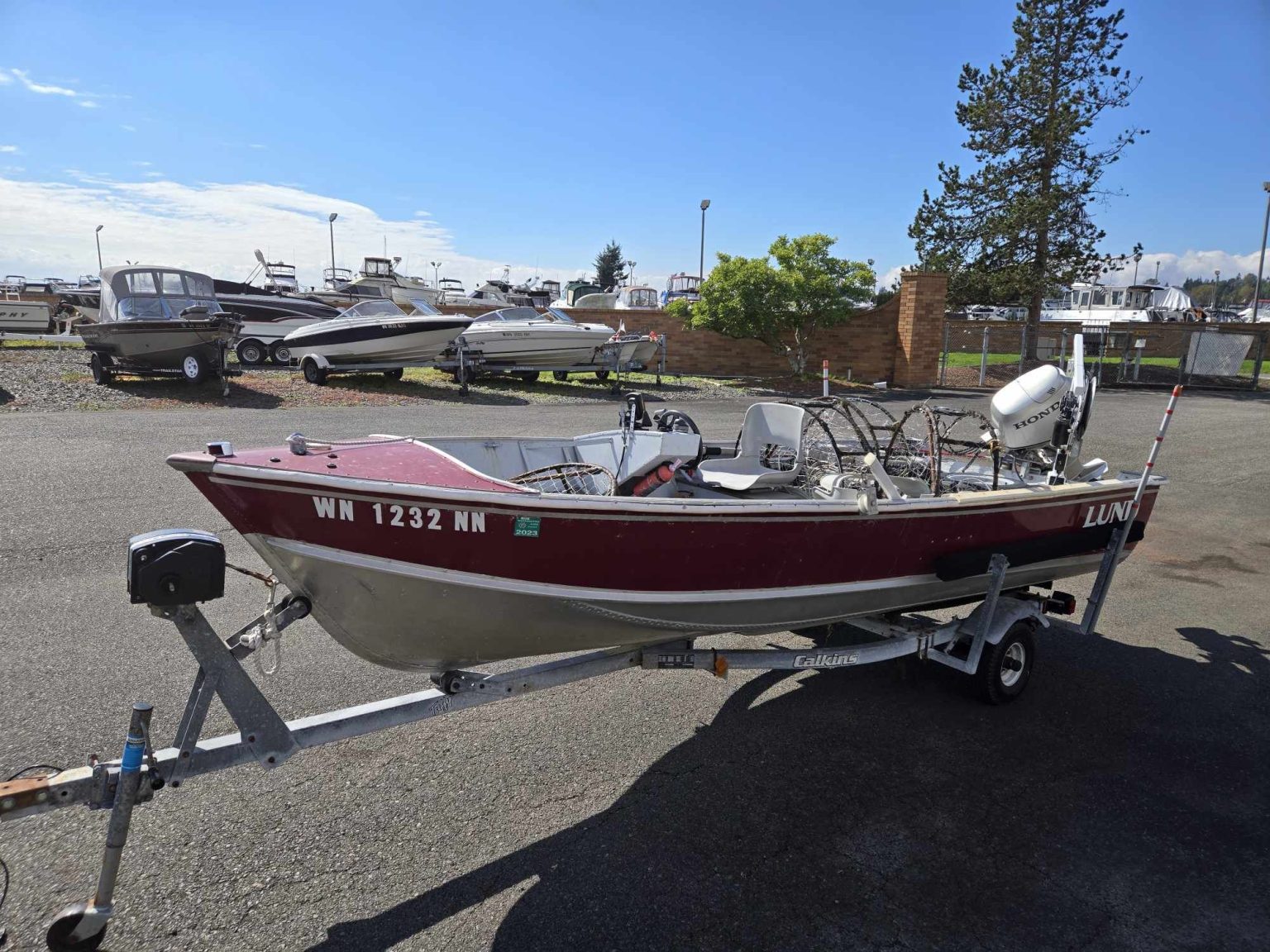 1989 LUND Open Side Console For Sale - Boat Country
